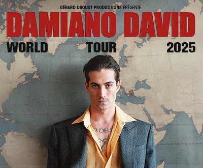 Damiano David | Gérard Drouot Productions