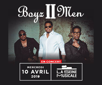 Boyz II Men | Gérard Drouot Productions