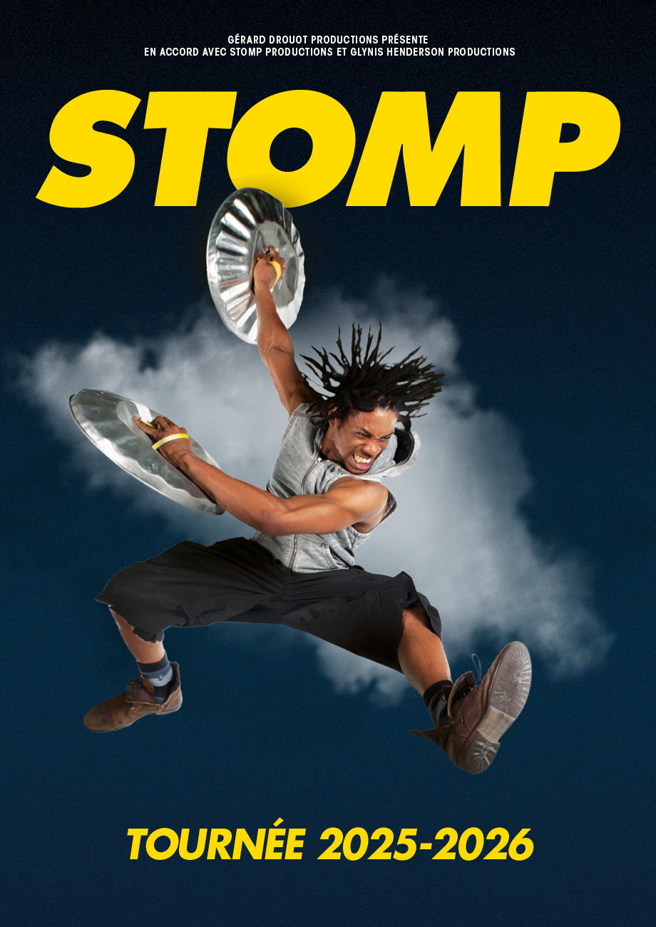 Retrouvez nos offres pour STOMP | Gérard Drouot Productions
