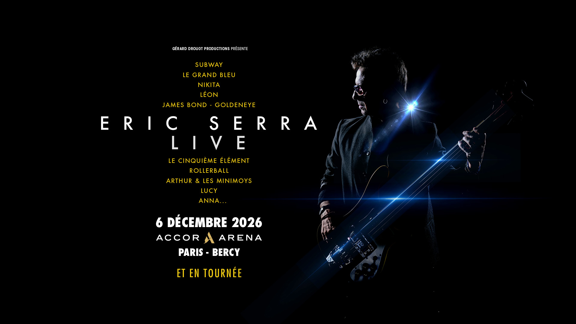 Eric Serra Live | Gérard Drouot Productions